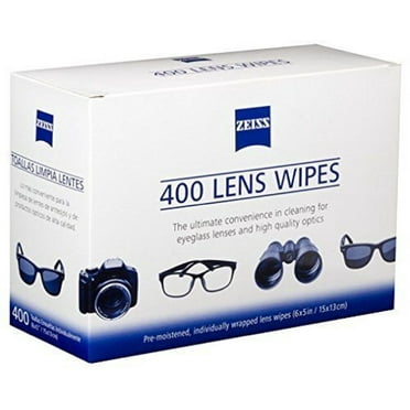 50 Ct - Zeiss Pre-Moistened Lens Cleaning Cloths for Cameras ...