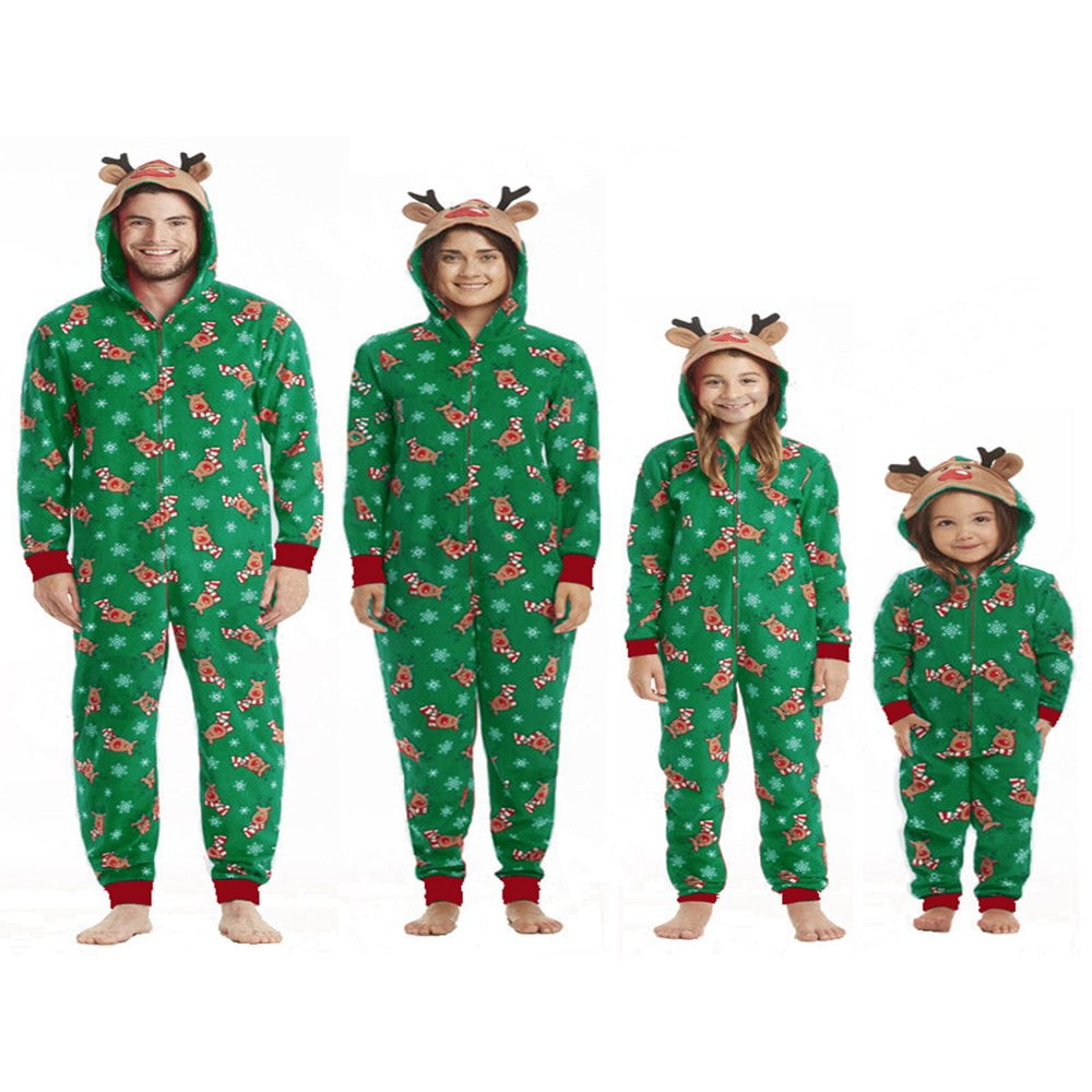 Click here for Generic Green Christmas Family Cotton Pajamas Sets... prices