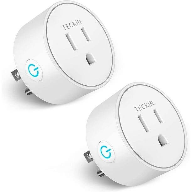 2pcs Smart Plug,WiFi Plug Smart Outlet Works with Alexa, Echo,Google ...