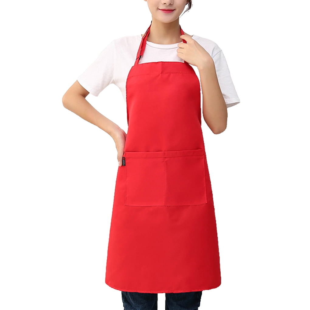 2 Pieces Aprons for Men with Front Pockets Multicolor Covering ...