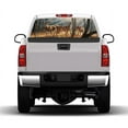 147X46Cm Forest Deer Family Window Graphic Tint Decal Sticker For Truck ...