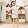 DALAWU Star Swirl Design For Ultra-Soft Pajama Breathable Sleeveless ...