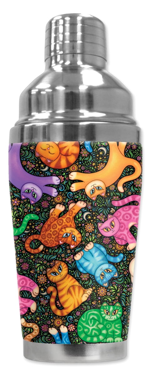 Mugzie brand 16-Ounce Cocktail Shaker with Insulated Wetsuit Cover ...