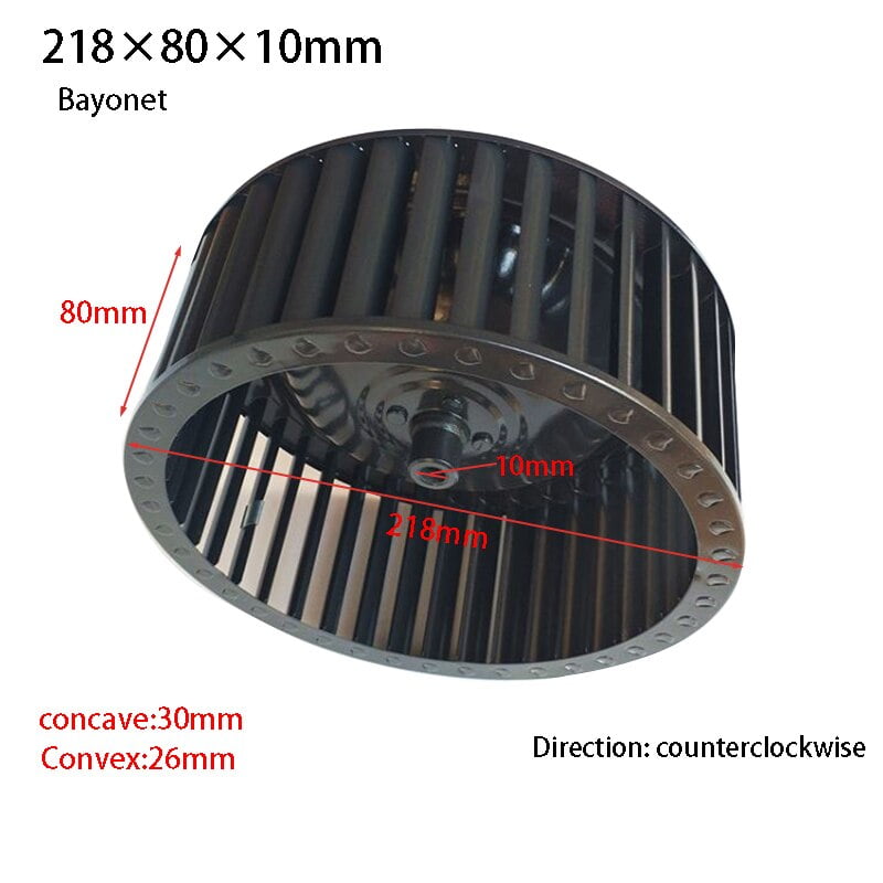 High pressure centrifugal wind wheel plastic wind wheel for Multi ...