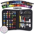 128pcs Sewing Kits DIY Multi-Function Box Set Thread Stitches Knitting ...