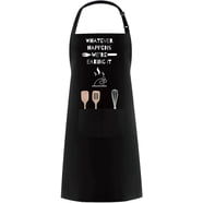 Pit Boss Canvas & Leather Grilling Apron with Pockets and Bottle Opener ...
