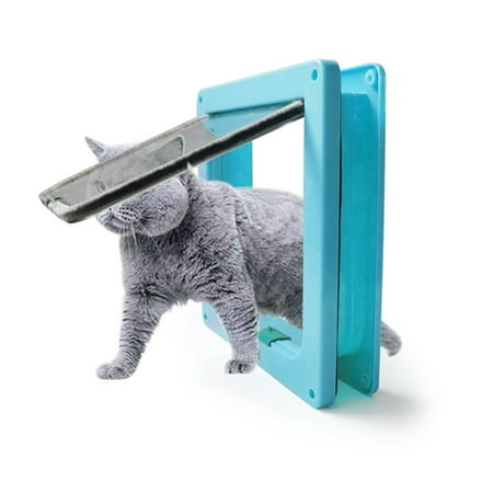 Interior Cat Doors - 4-Way Locking Door - Cat Corridor Door Tunnel ...