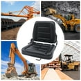 Miumaeov Universal Forklift Suspension Seat Replacement Adjustable ...