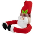 Northlight 27" Plush Santa Claus Christmas Tree Topper, Unlit - Walmart.com