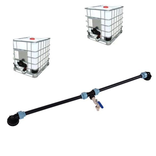 Elbow IBC Adapter Container Gooseneck Outlet Tap Connector For Filling ...