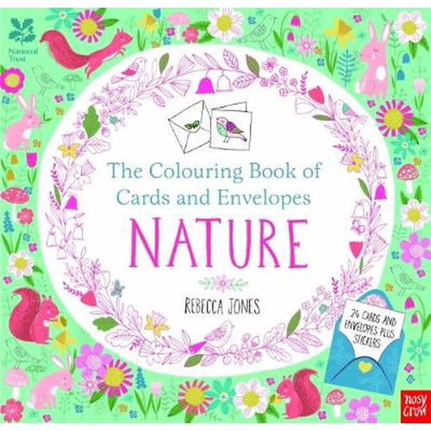 The National Trust: Colouring Book of Cards and Envelopes: Nature ...