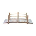 Fithood 5 ft Wooden Garden Bridge Arc Footbridge - Walmart.com