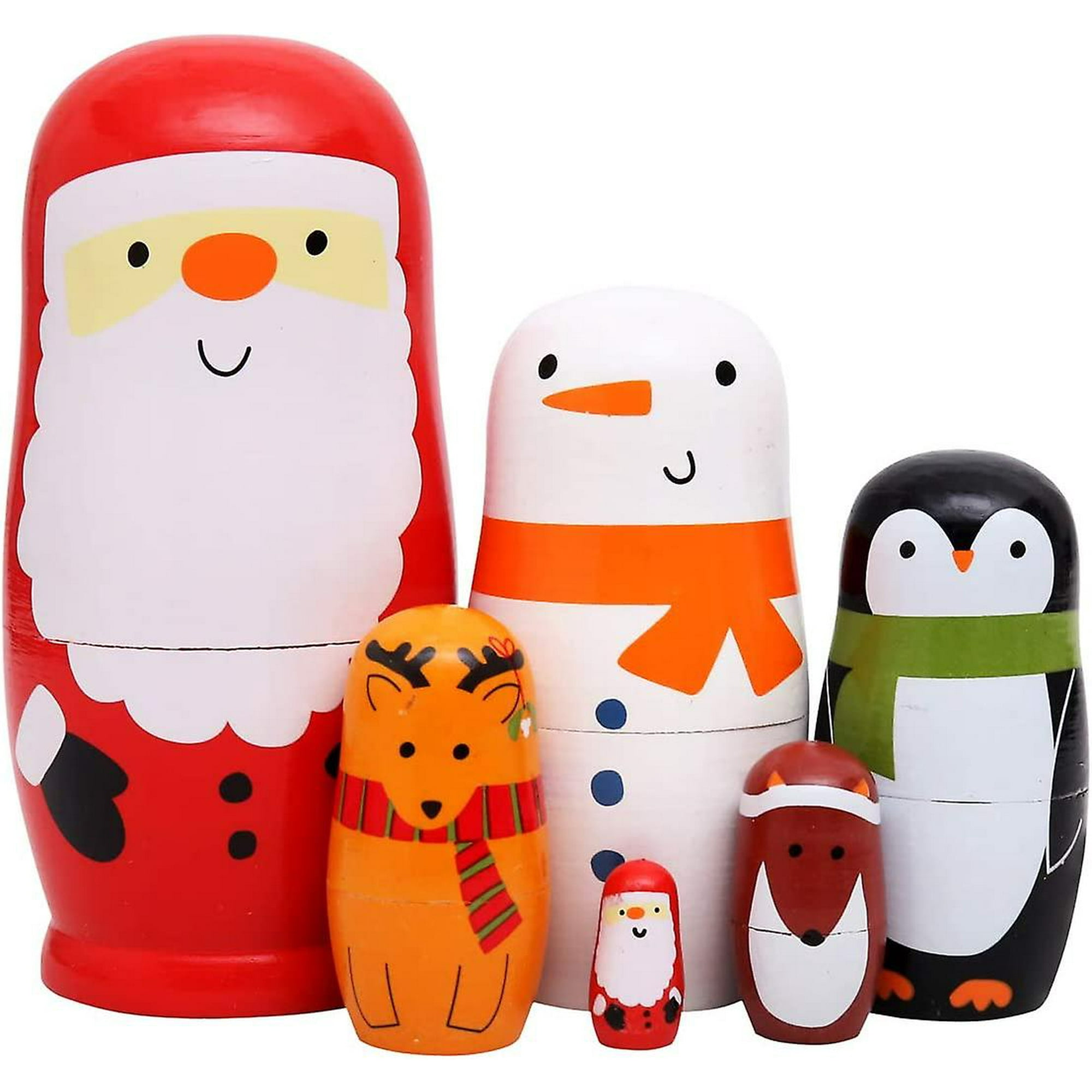 Click here for Waca09 Christmas Russian Wooden Matryoshka Handmad... prices