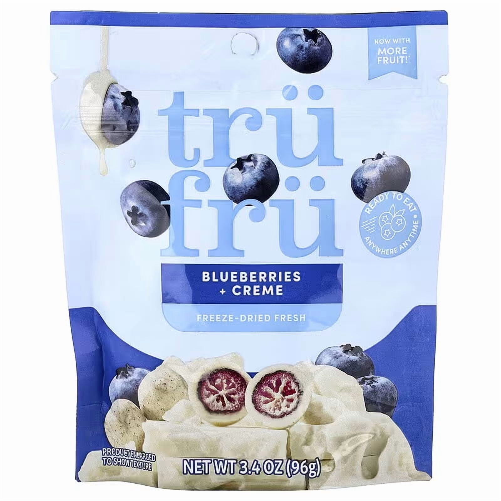 Click here for Tru Fru  Freeze-Dried Fresh  Blueberries + Creme... prices