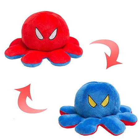 Reversible Octopus Plush Toy, Cute Octopus Stuffed Animal Reversible ...
