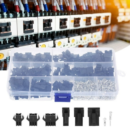 Peggybuy 480PCS Female Male Header Connectors Adaptor SM 2.54mm Pitch ...