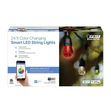 Feit Electric 30 Foot Color Changing LED String Lights - Walmart.com