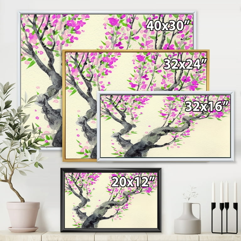 Japanese Tree Print