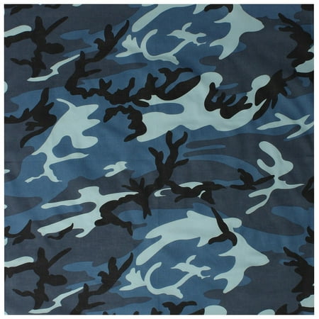 Rothco Colored Camo Bandana 22 x 22 Inches - Sky Blue Camo | Walmart Canada