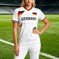 Germany Jersey Women's Shirt 2026 Football Stars T-Shirt with Eagle ...