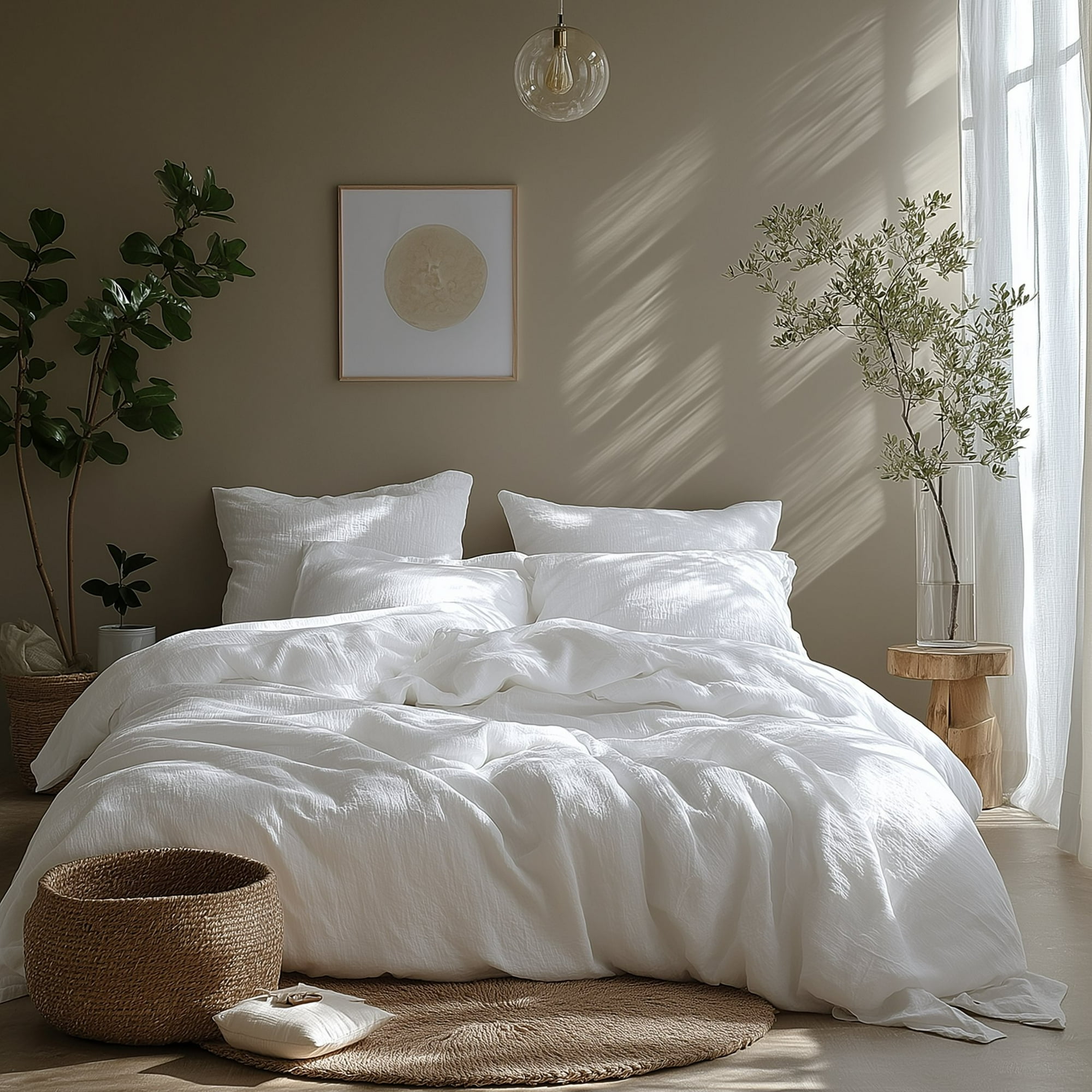 Click here for Q Vita Muslin Cotton Duvet Cover Set - Queen  3-Pi... prices