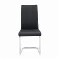 Contemporary Dining Table and Chair Set for 4, Tempered Glass Top Table ...