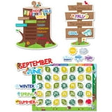 Educator's Resource Woodland Friends Calendar Set, Bulletin Board ...