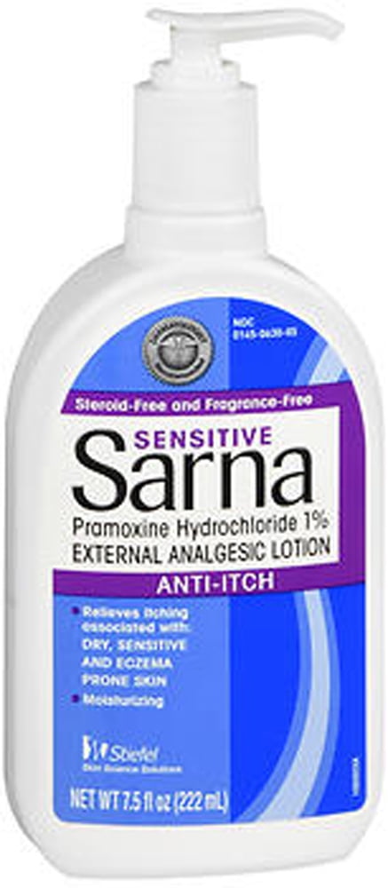 Sarna Anti-Itch Lotion Sensitive - 7.5 oz - Walmart.com - Walmart.com
