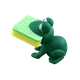 Dependable Industries Green Frog Shape Novelty Kitchen Sponge Holder ...