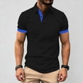 BSDJILFG Big and Tall Mens Golf Shirts Vintage Formal Office T-Shirt ...