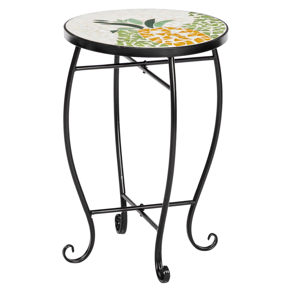 Outdoor Side Table Mosaic End Table Patio Side Table Small End Table ...