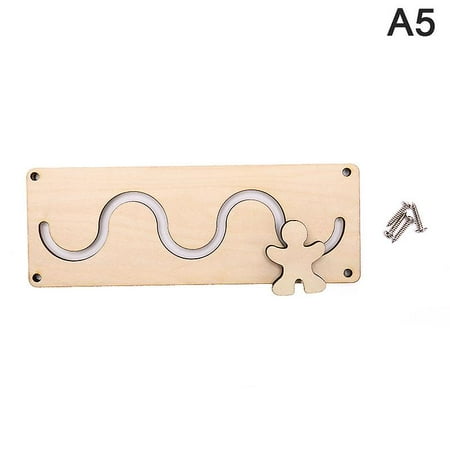 Busy Board Diy Track Toys Baby Montessori Sensory Activity Board ...