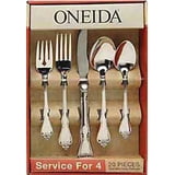 Oneida 20-Piece True Rose Flatware Set - Walmart.com