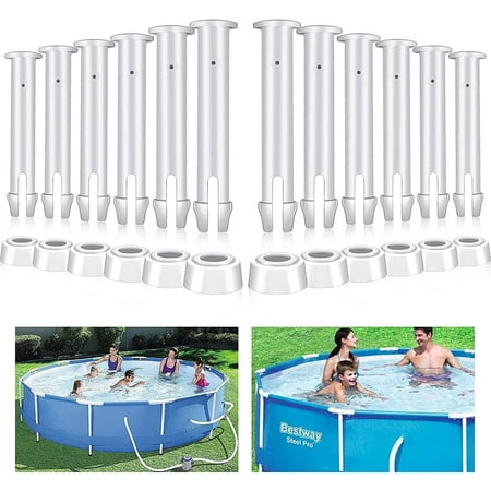 Set of 12 swimming pool spare parts - Length: 5.6 cm - Pins pin ...