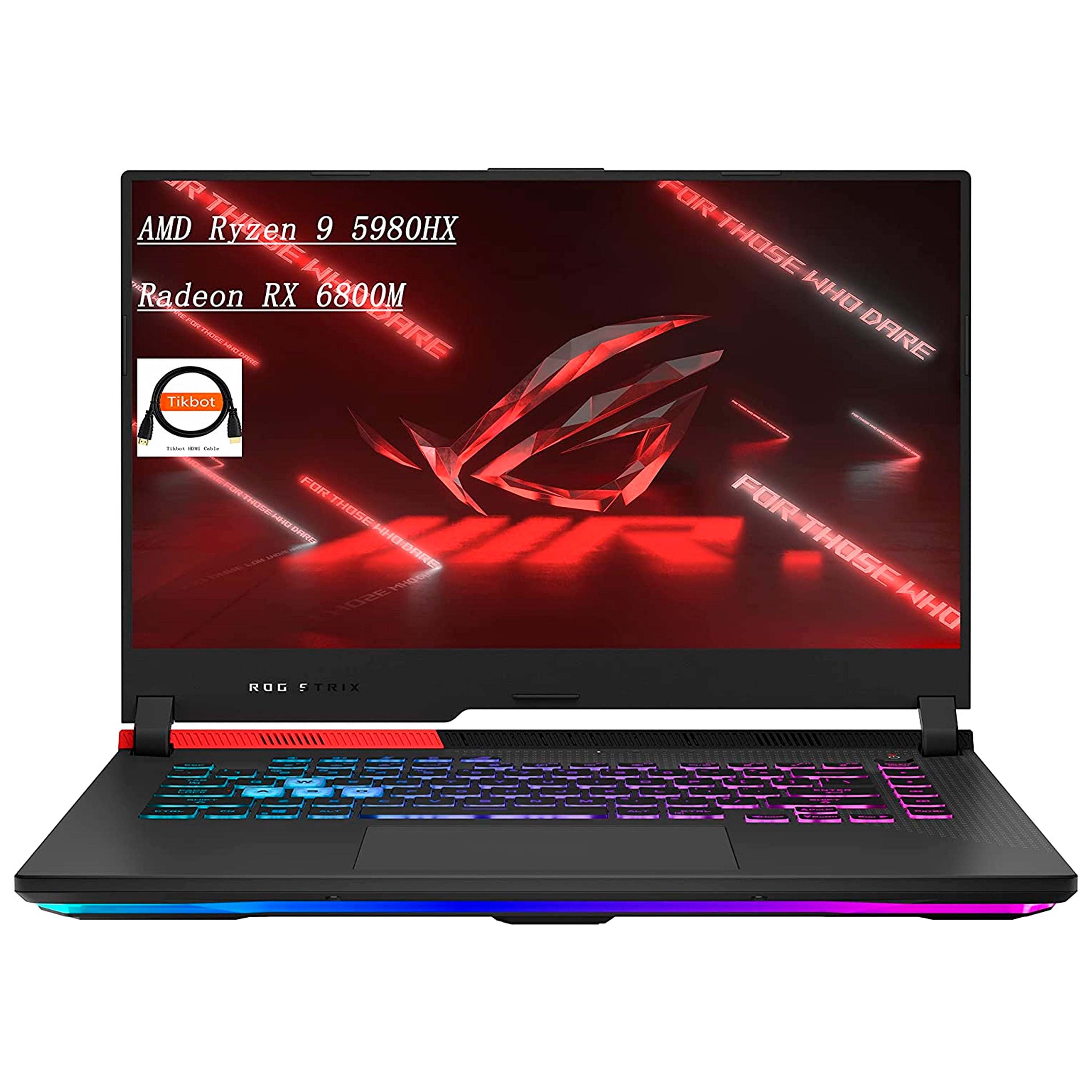 Laptop Gamer Asus ROG Strix G15 15.6"; AMD Ryzen 9-9850HX, 16GB RAM ...