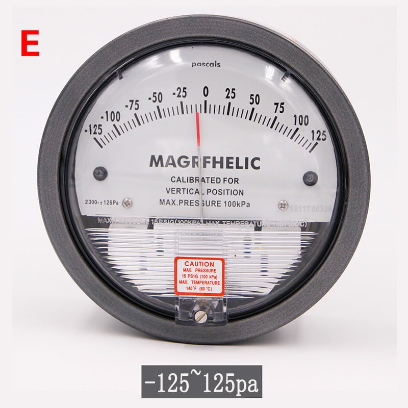 Micro differential pressure gauge Air clean room micro pressure gauge Wind pressure gauge ...