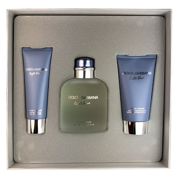 D & G Light Blue Men 3 Pc gift set - Walmart.com