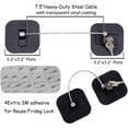 Fridge Lock,2 Pack Refrigerator Lock with Keys,Freezer Lock and Child ...