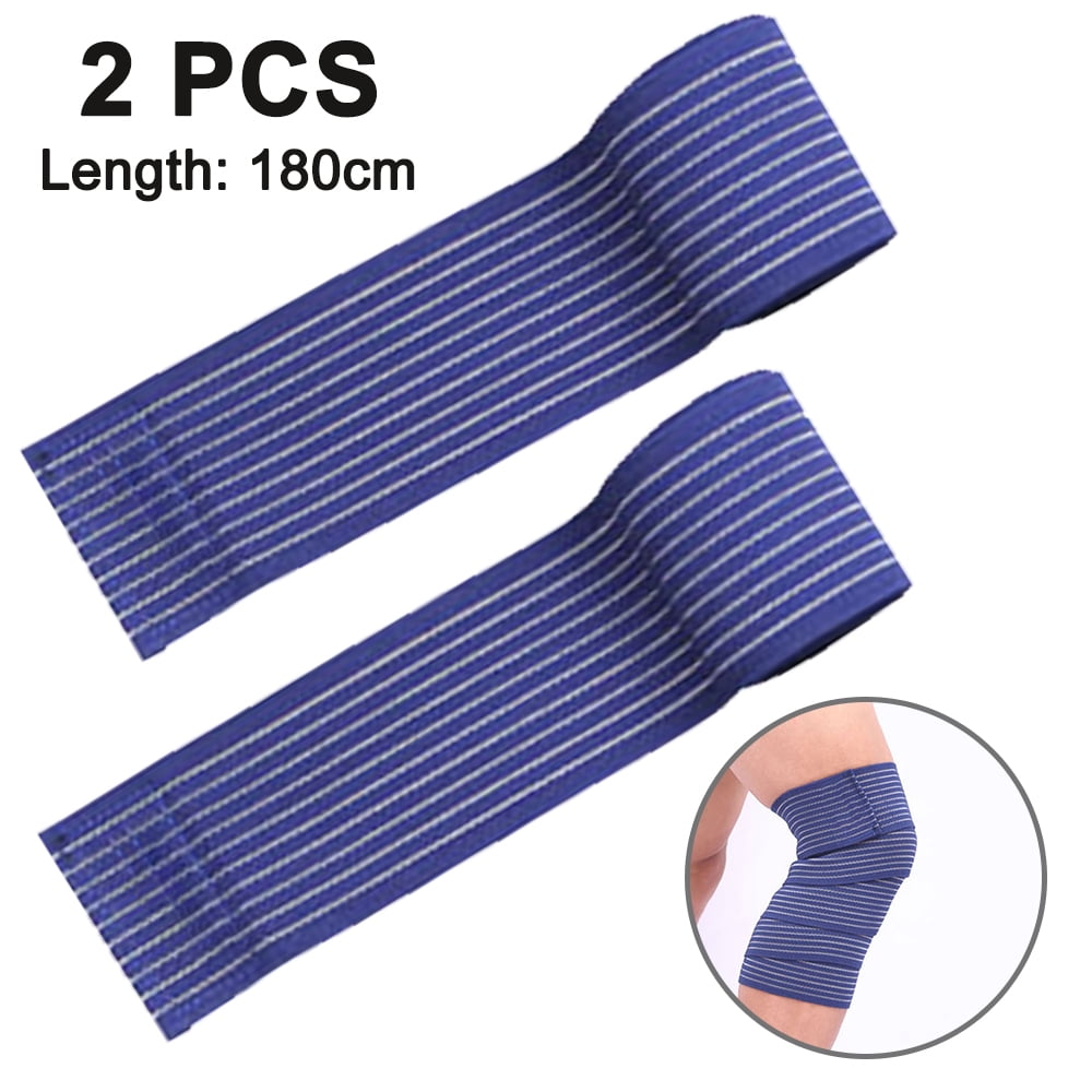 Elastic Compression Knee Brace Wrap for patellar tendon support strap ...