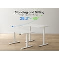 "FEZIBO Adjustable Standing Desk 63""x24"", Electric Stand Up Table ...
