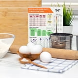 Mr. Pen Kitchen Conversion Chart Magnet, Imperial and Metric ...