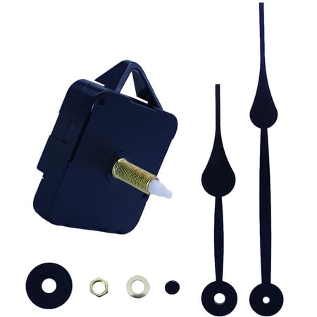 DIY Clock Movement Mechanism Hour Minute Tool Kit Black | Walmart Canada