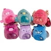 Squishmallow 5" Valentine's Set of 6 Cow, Praying Mantis, Monster ...