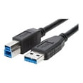 Targus ACC987USX Black USB Data Tranfer Cable - 3.28 ft - Type A USB ...