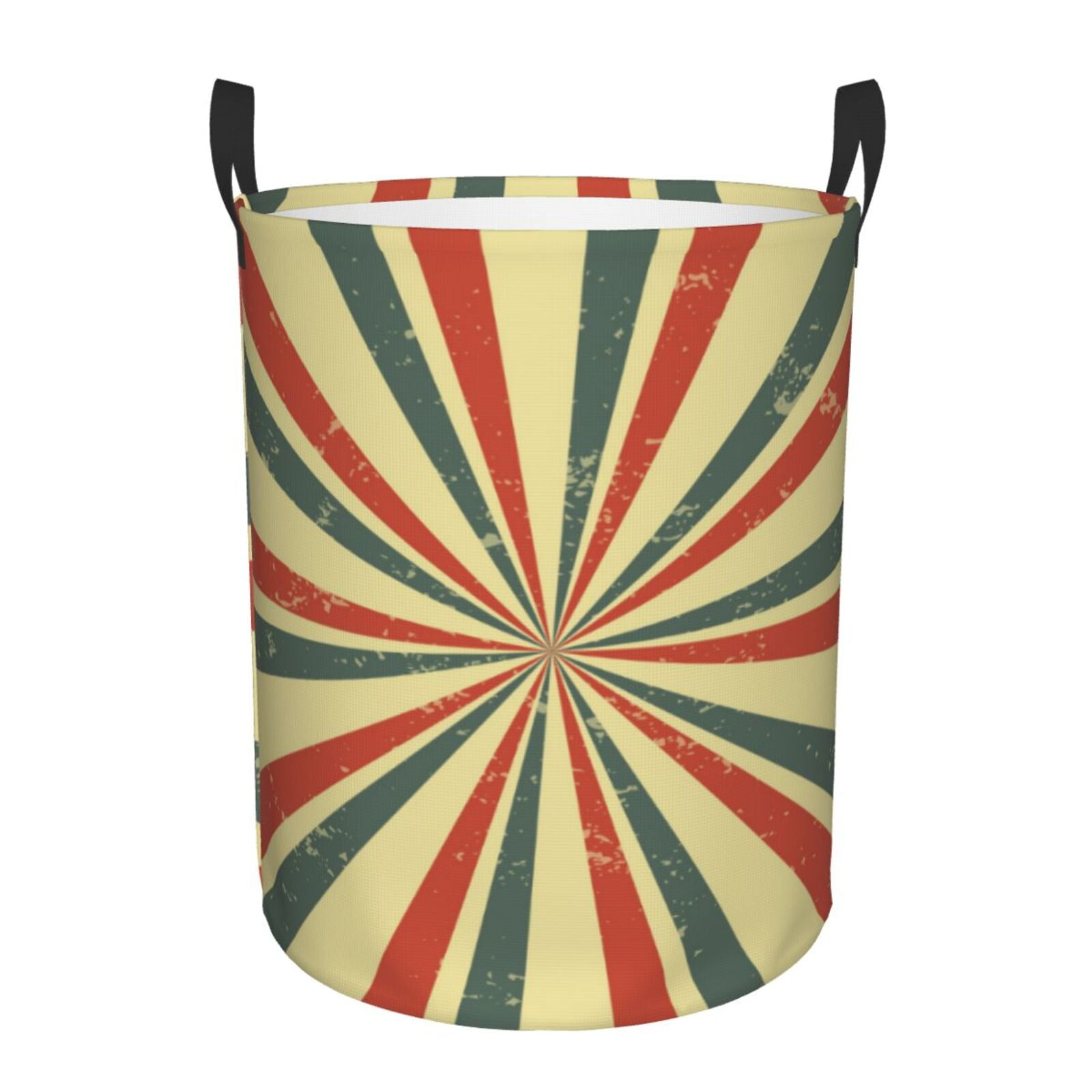 ZNDUO Round Laundry Basket, Waterproof Collapsible Laundry Baskets with ...