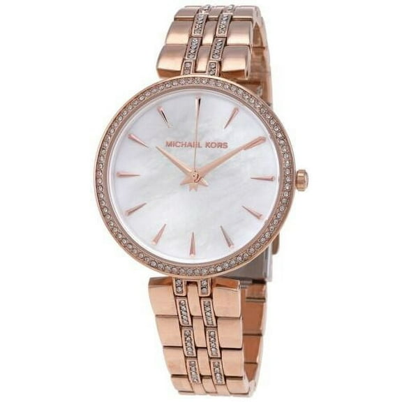 Michael Kors Women's Darci Watch, Rose Gold-Tone, MK3366, 40mm, Water ...