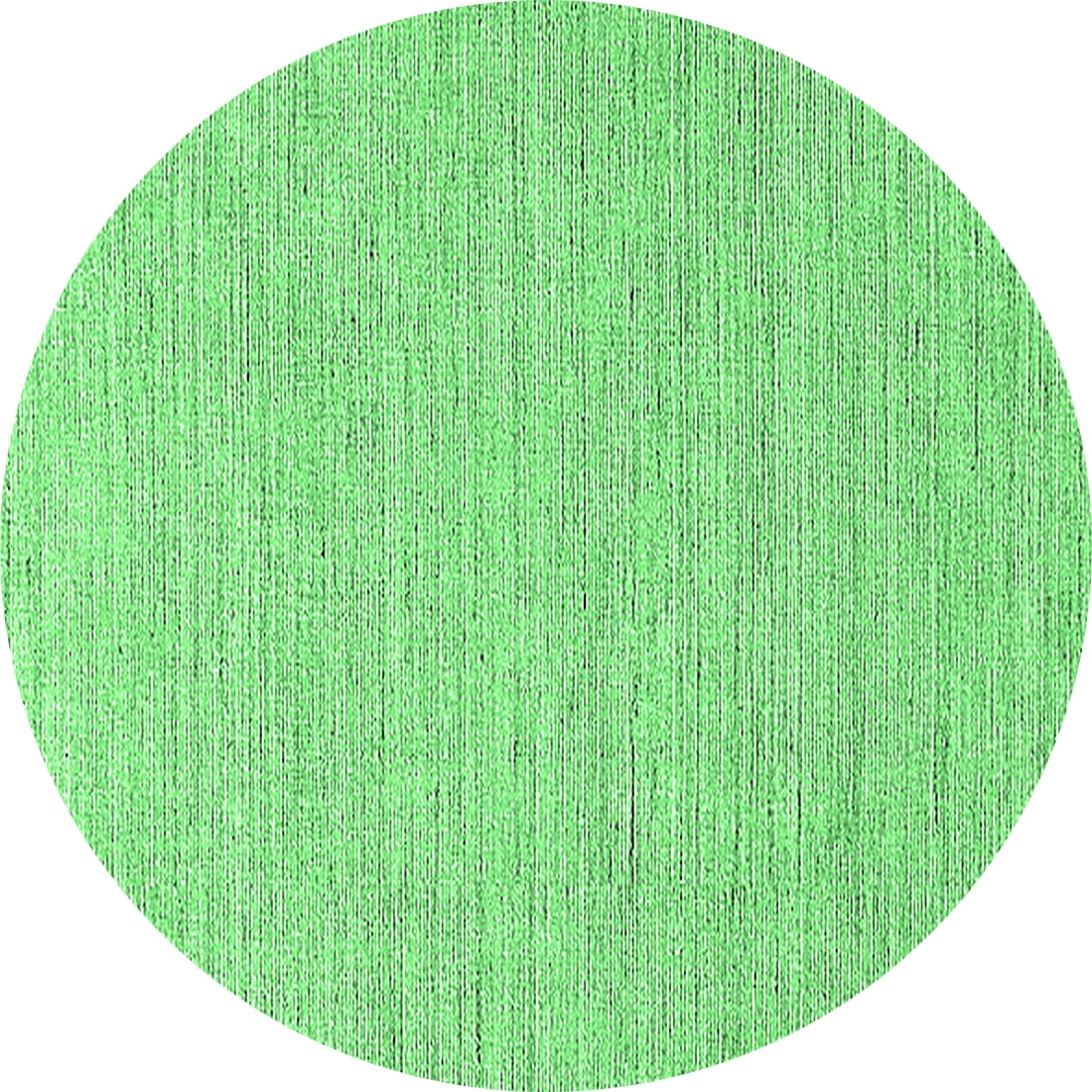 Ahgly Company Indoor Round Solid Emerald Green Modern Area Rugs, 7 ...