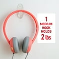 Command Clear Hooks, Medium, 6 Hooks, 12 Strips/Pack - Walmart.com