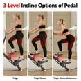 Stair Stepper for Home - Compact Folding Stair Climber with Quiet Shock ...