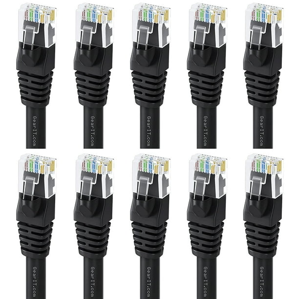 GearIT Pre-Terminated Cat 6 Ethernet Cables for Home & Office Network ...